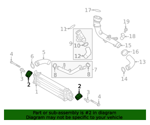 31439575 - High-Quality Inter-Cooler Mount Bushing for 2016-2025 Volvo ...