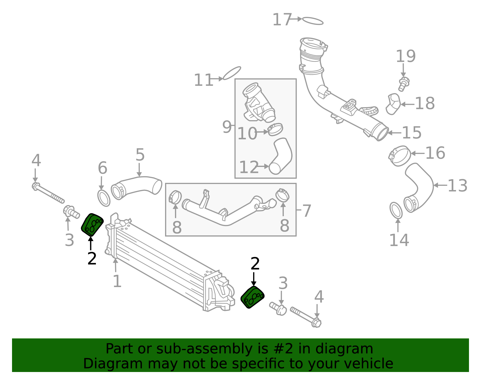2016-2025 Volvo Inter-Cooler Mount Bushing 31439575 | TascaParts.com