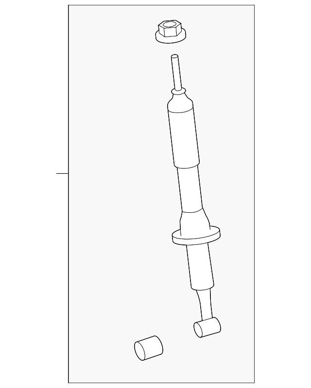 48510-60260 - Shock Absorber For 2010-2023 Lexus GX460 | Lexus OE Parts