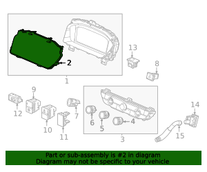78156-T21-A01 - 2022-2025 Honda - Cluster Lens | Honda Parts Cheap