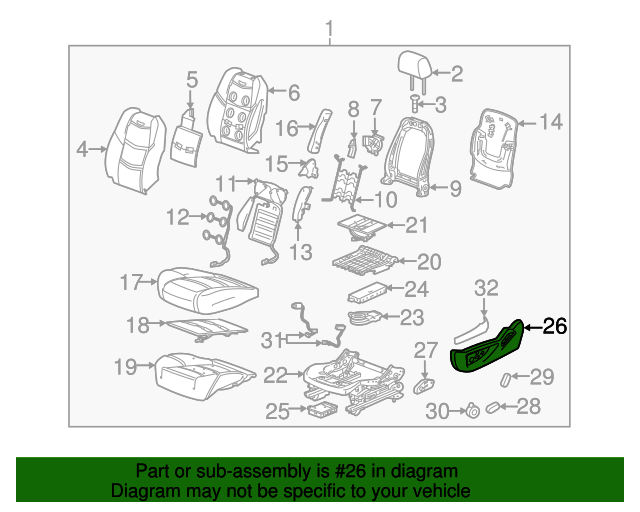 84233208 - Outer Finish Panel 2018-2020 GM | Chevrolet Parts Direct