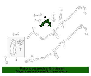 Genuine BMW 17-22-7-592-476 | Mount Bracket | FREE Shipping on Most ...