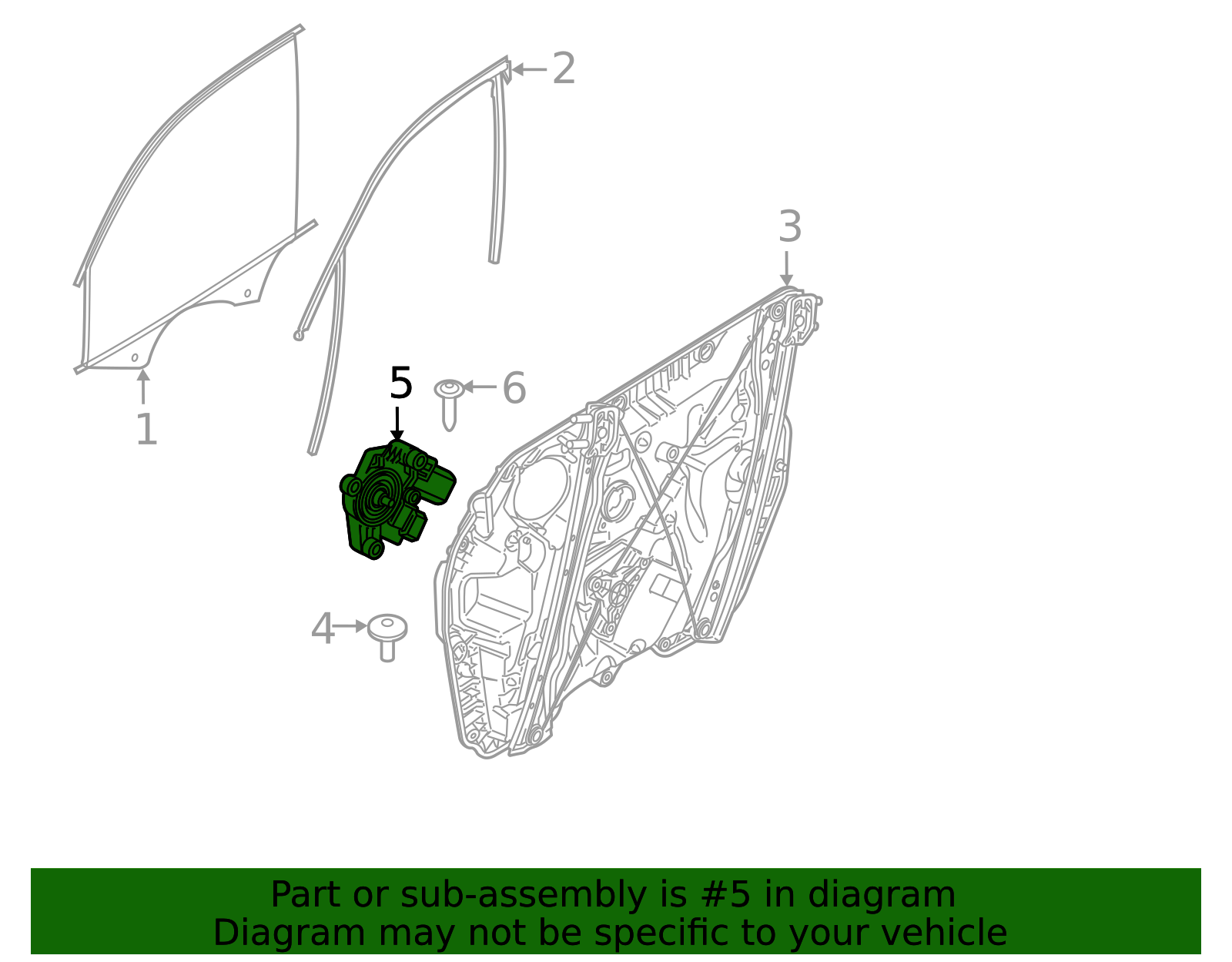 2019-2024 BMW 2019-2024 BMW - Window Motor 61-35-9-450-070 | BMW Parts Wholesale
