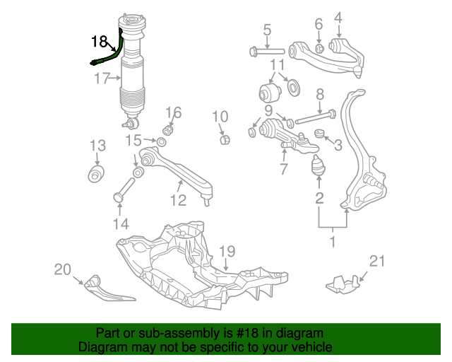 2003-2012 Mercedes-Benz Hose 230-997-70-82 | Mercedes-Benz Parts