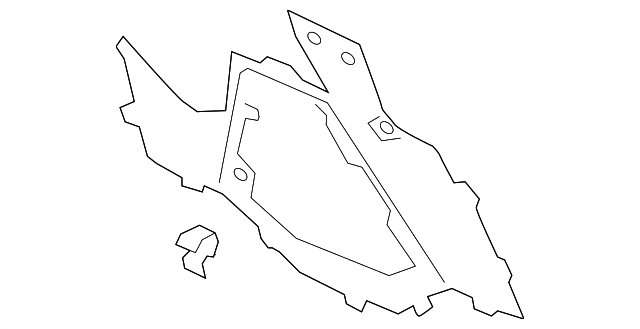 4N0-863-825-C - Insulator 2020-2024 Audi S8 | Audi OEM Parts