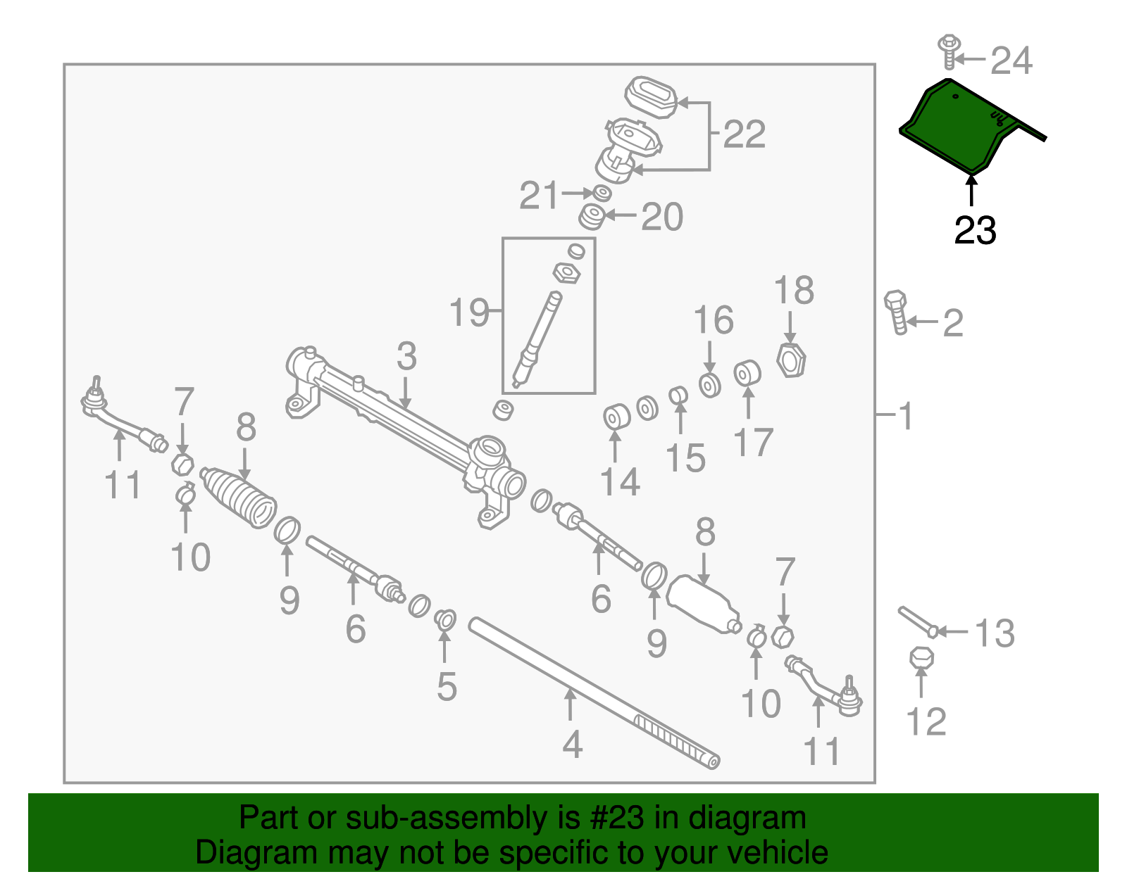 2016-2021 Hyundai Tucson Heat Shield 57280-D3100 | Retail Performance ...