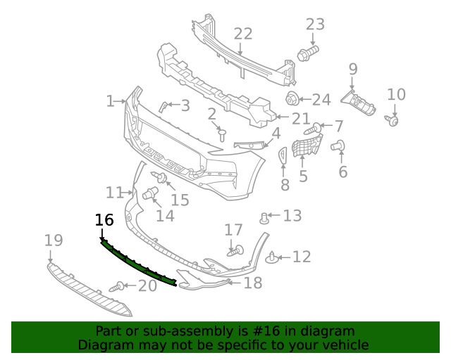 Genuine Skid Plate for 2021-2023 Hyundai Santa Fe | Part# 86577-S2500 ...
