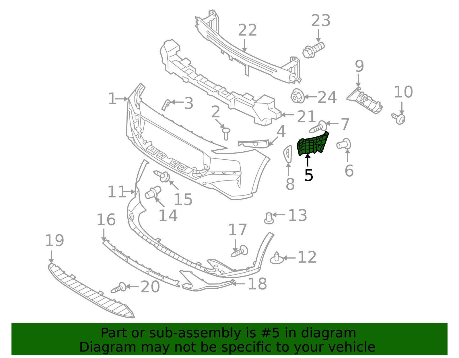 2021-2023 Hyundai Santa Fe Air Duct 86541-S2500 | OEM Parts Online