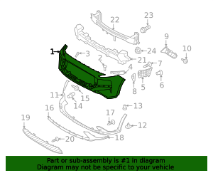 2021-2023 Hyundai Santa Fe Bumper Cover 86510-S2550 | OEM Parts Online