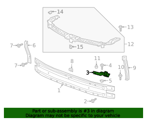 2019-2021 Chevrolet Blazer Center Support - Driver's Side (LH) 84246531 ...