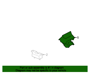 2011-2016 GM Passenger Side Engine Mount 25814754 GM | GMPartsDirect.com