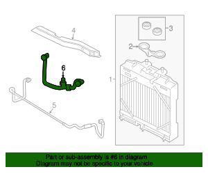 17127598248 - 2010-2018 BMW Hose (17-12-7-598-248) | BMW of South ...