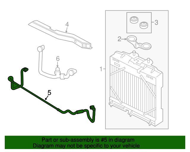 17-12-7-580-965 - Connector Hose - 2010-2018 BMW | Buy BMW Parts Now
