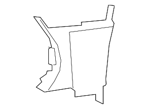 2016-2017 Chevrolet SS Passenger Side Front Bumper Fascia Outer Air ...