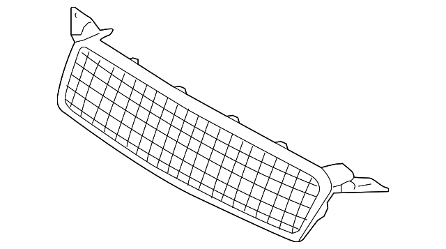 96808248 - Front Upper Grille 2009-2011 Chevrolet Aveo5 | AwesomeParts.com