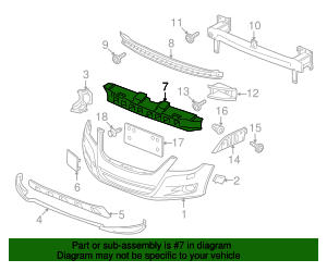 2009-2011 Volkswagen Tiguan Absorber 5N0-807-248-A | OEM VW Parts Haus