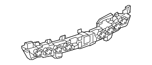 2017-2025 Cadillac XT5 Rear Bumper Fascia Energy Absorber 84103041 GM ...