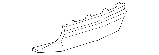 2017-2022 Cadillac XT5 Rear Bumper Fascia Trailer Hitch Access Hole ...