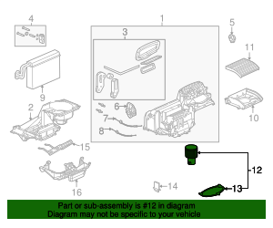 2003-2011 GM Heating and Air Conditioning Blower Motor Kit 25776197 GM ...