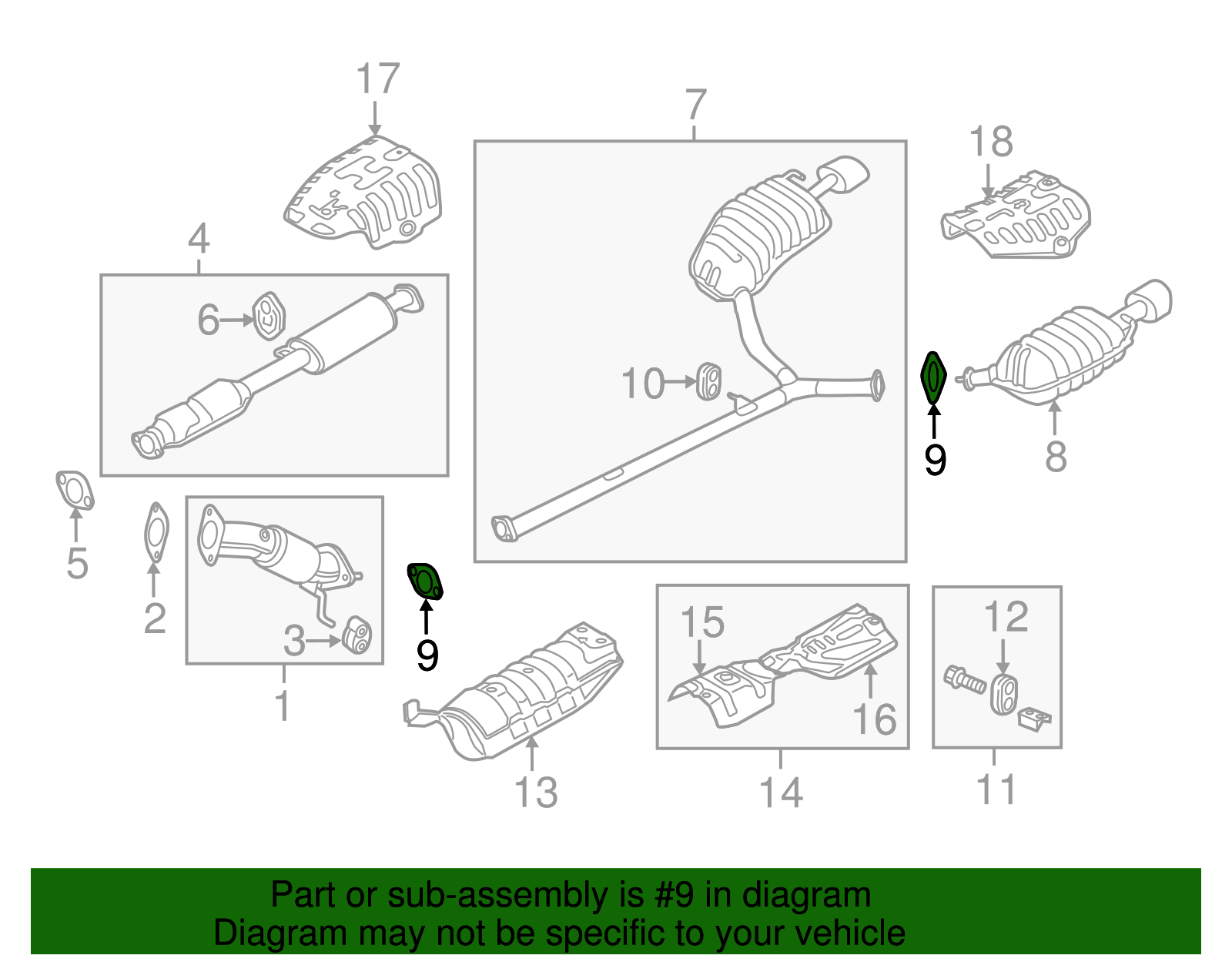 28751-3S000 - Gasket 2004-2024 Kia | Kia.Parts Store