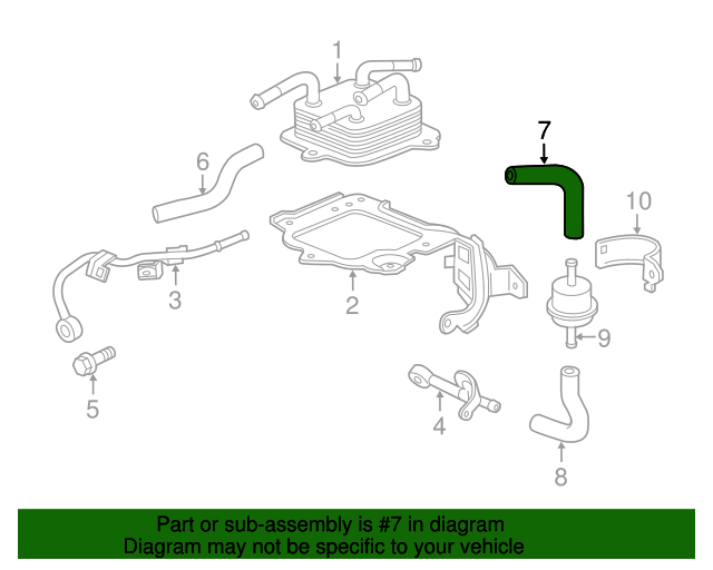 25211-RPC-003 - Hose (150MM) (Atf) - 2006-2020 Honda | All Discount ...