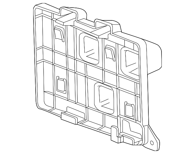 2015-2022 GM Engine Control Module Bracket 23302584 GM | GMPartsDirect.com