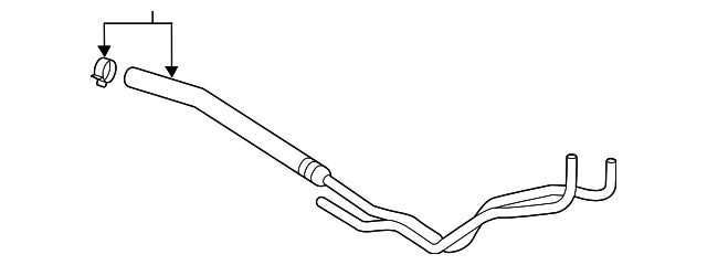 Ford GN1Z-7R081-J - Oil Tube - 2018-2021 Ford EcoSport | OEM Ford Parts ...