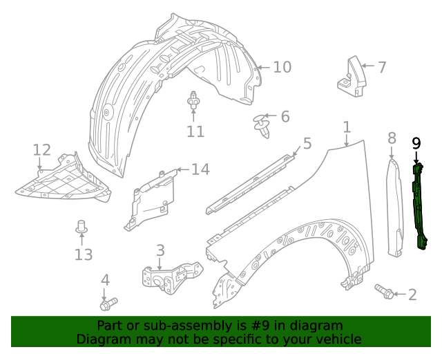 2020-2021 Mazda CX-30 Rear Seal dgh9563k5a | TascaParts.com