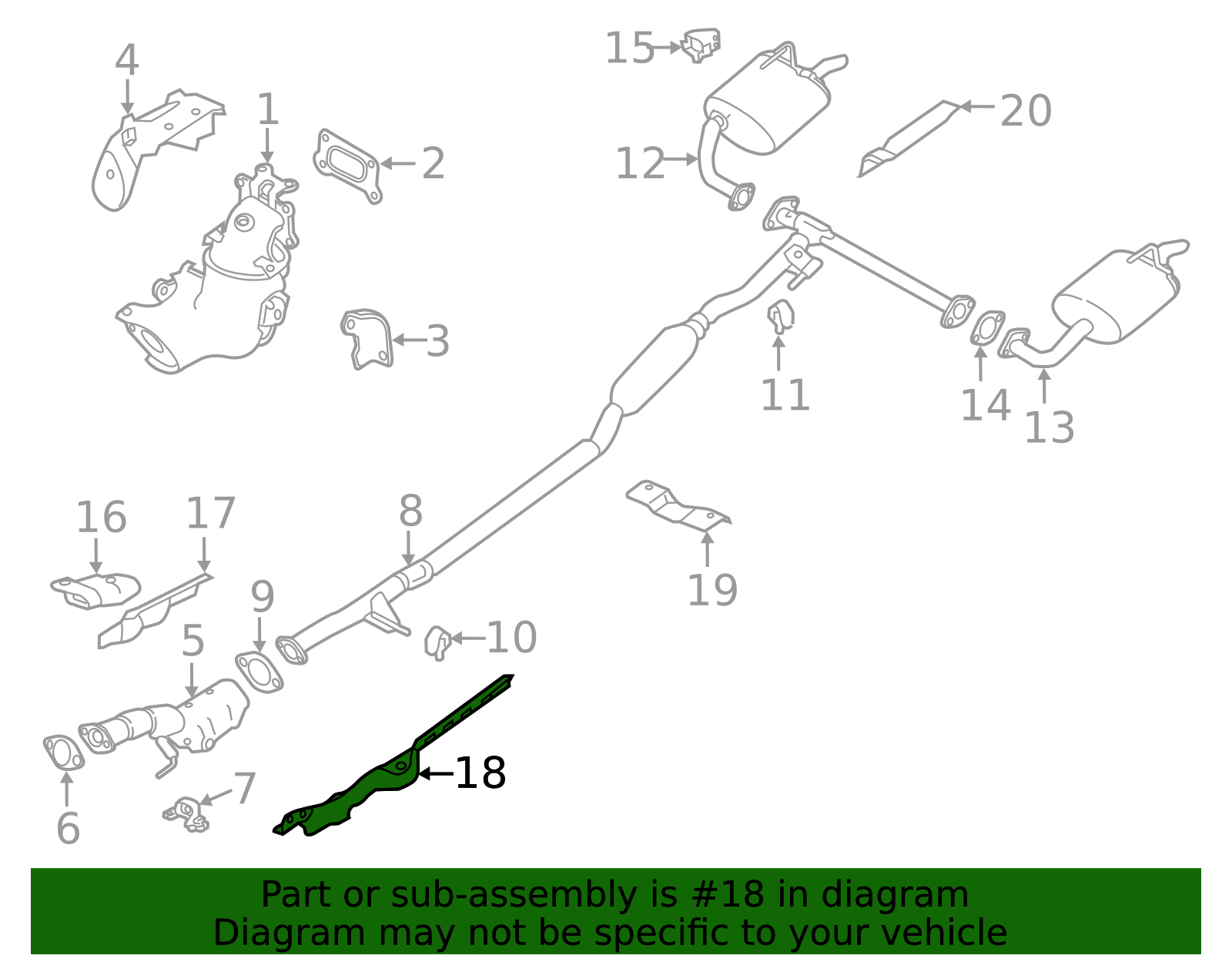 2019-2025 Nissan Altima Center Insulator 74758-9HC0A | Nissan Parts Plus