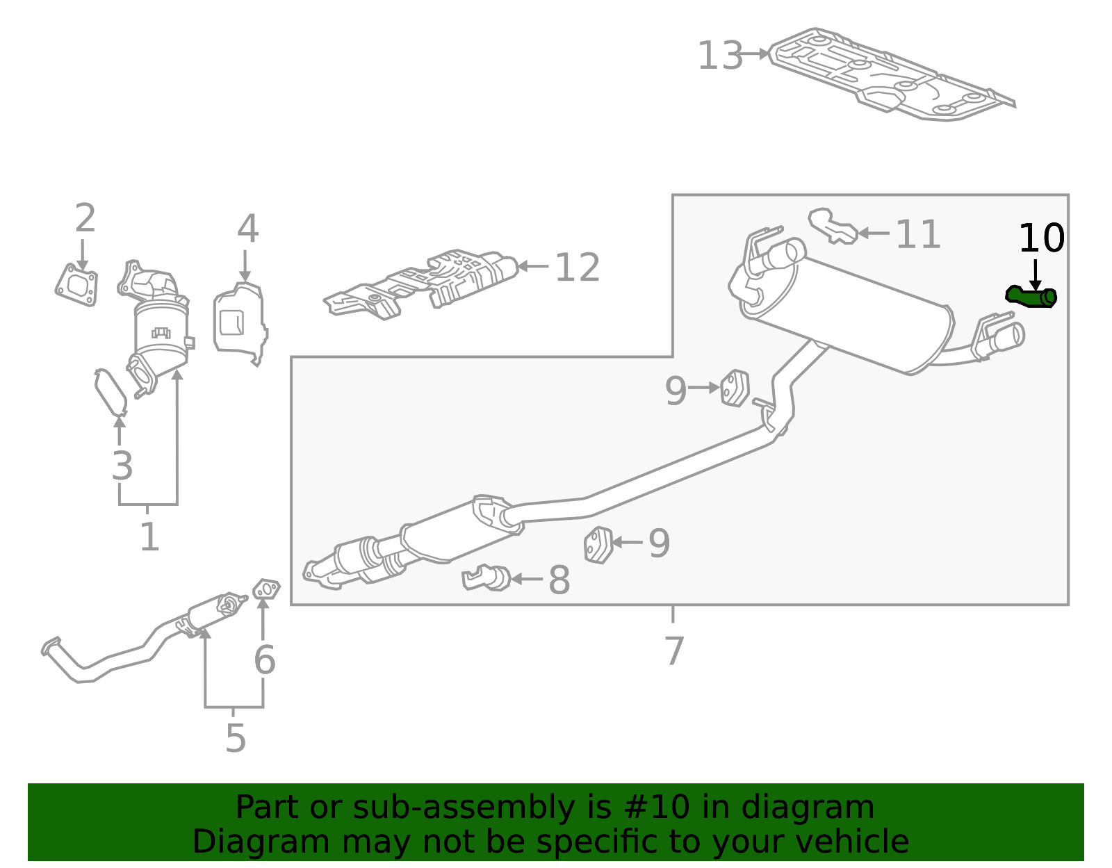 2020-2025 GM (Replaces 84697276) Rear Hanger 85154361 GM ...