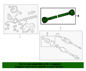 2006-2021 Lexus Drive Shaft 37140-30020 | OEM Parts Online