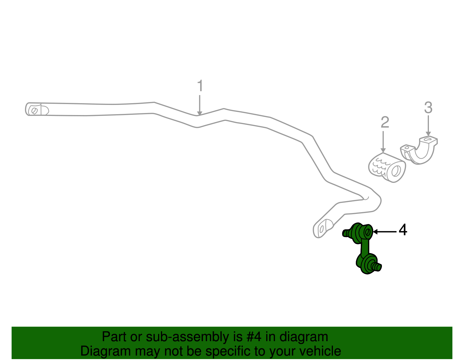 51321-S5A-003 - 2001-2011 Honda - Link L Front Stabilizer | Honda Parts ...