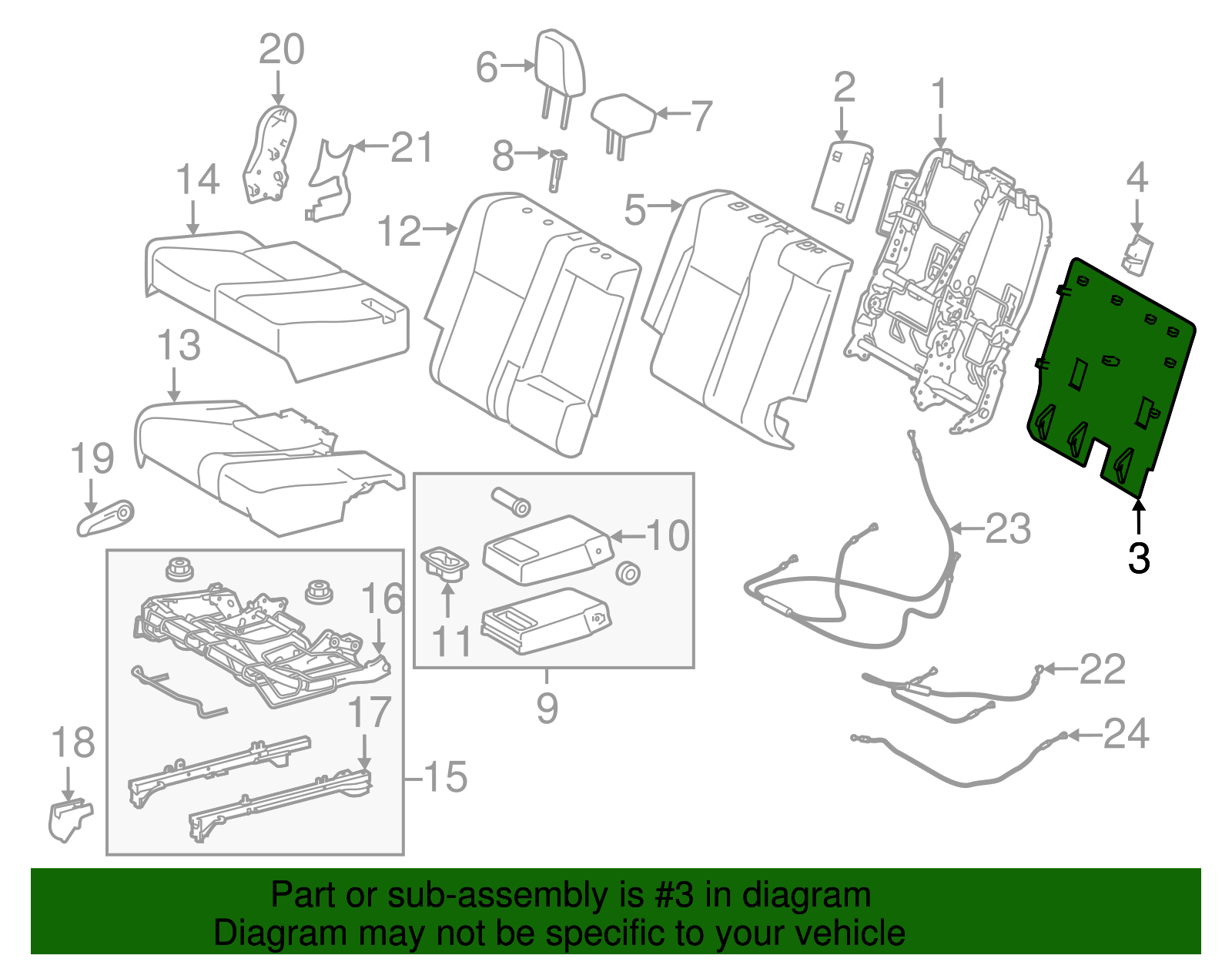 71880-0E030-B0 - Carpet 2014-2019 Toyota Highlander | Longo Toyota Parts