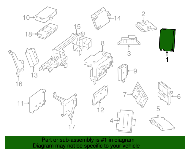 246-900-43-16-64 - Exchange Control Unit - BuyMercedesPartsNow
