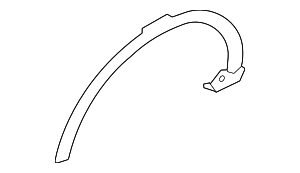 LR140451 - Wheel Opening Molding 2020-2023 Land Rover Discovery Sport ...