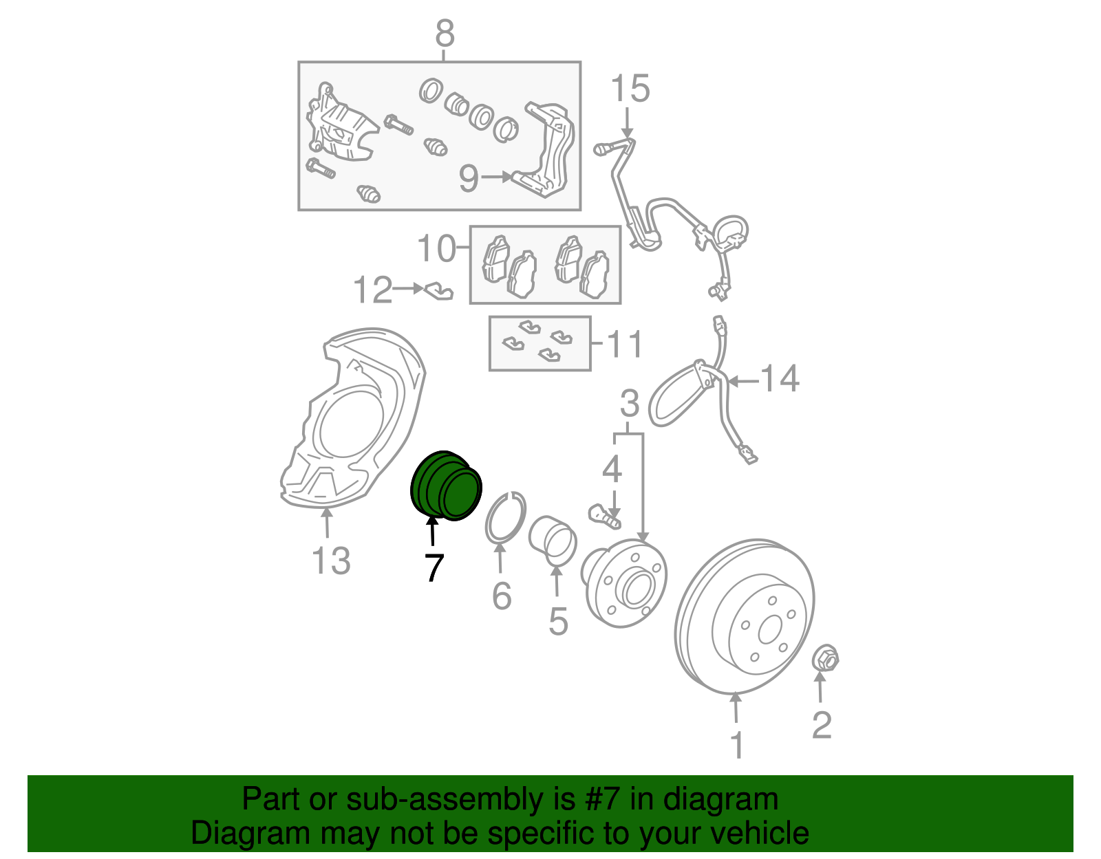 43246-28020 - Bearing Dust Shield 2004-2012 Lexus | Longo Lexus Parts