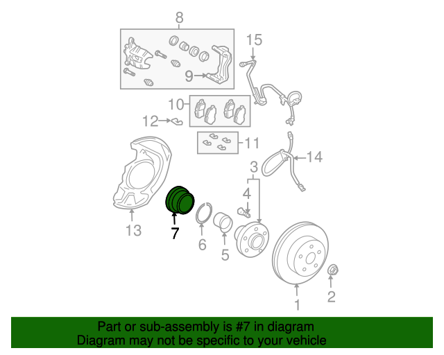43246-28020 - Bearing Dust Shield 2004-2012 Lexus | Longo Lexus Parts