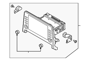 2020-2021 Hyundai Ioniq Display System 96560-G7150-VCS | OEM Parts Online