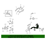 Genuine Lock Assembly for 2016-2021 Hyundai Tucson | Part# 81310-D3010 ...