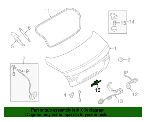 2014-2018 Infiniti Q50 Striker 84620-4GA1A | Infiniti of Orland Park