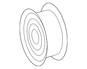 2005-2006 Mercedes-Benz Accessory Drive Belt Idler Pulley 272-202-01-19 ...