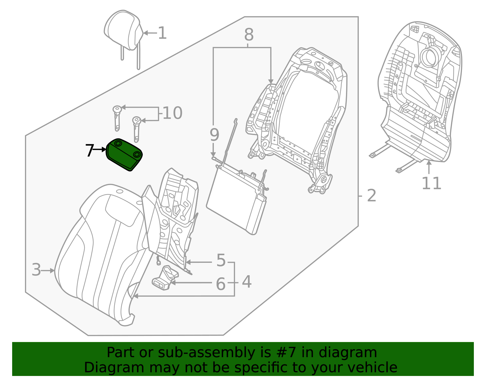 88365-AR000-UGD - Upper Cover Assembly 2022-2025 Genesis GV70 ...