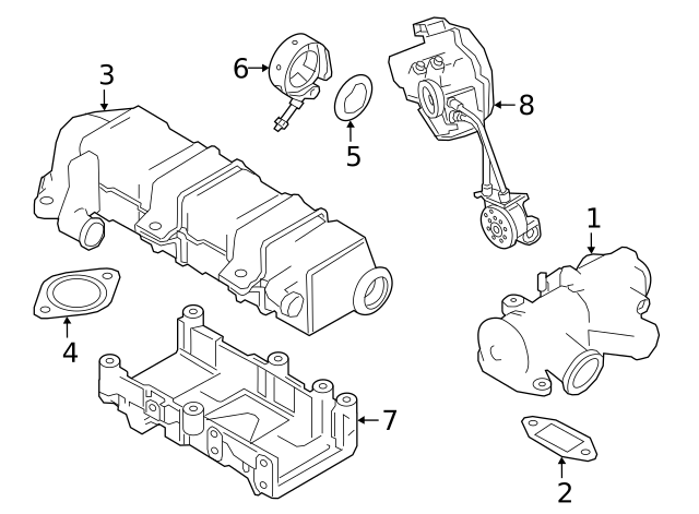 2007-2023 Mopar Gasket 68005465AA | TascaParts.com