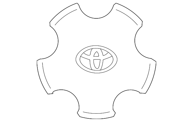 2007-2017 Toyota Wheel Cap 42603-0C090 | AutoNationParts.com