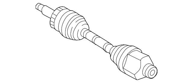 2019-2020 Kia Sorento Axle Assembly 49501-C5480 | Kia Automotive Parts