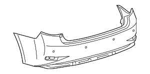 2013-2015 Lexus ES350 Bumper Cover 52159-33953 | OEM Vehicle Parts
