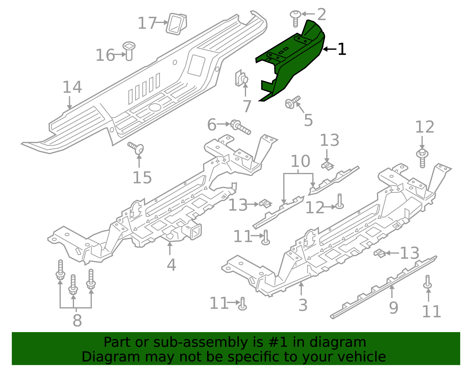 2019-2023 Ford Ranger Bumper Assembly KB3Z-17906-BCPTM | Miracle Ford Parts