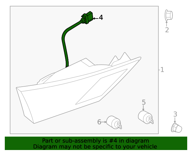 2020-2024 Nissan Sentra Wire Harness 26551-6LB5A | QuirkParts