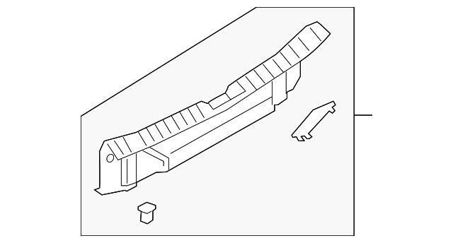Volkswagen Rear Body Trim 17A-863-459-82V | Auto Parts