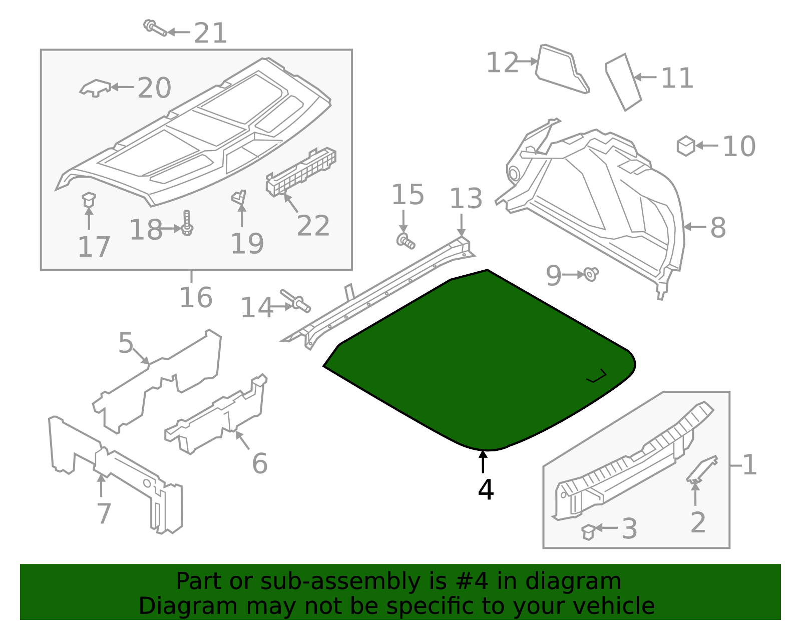 17A-863-463-B-1BS - Spare Tire Compartment Cover 2019-2025 Volkswagen ...